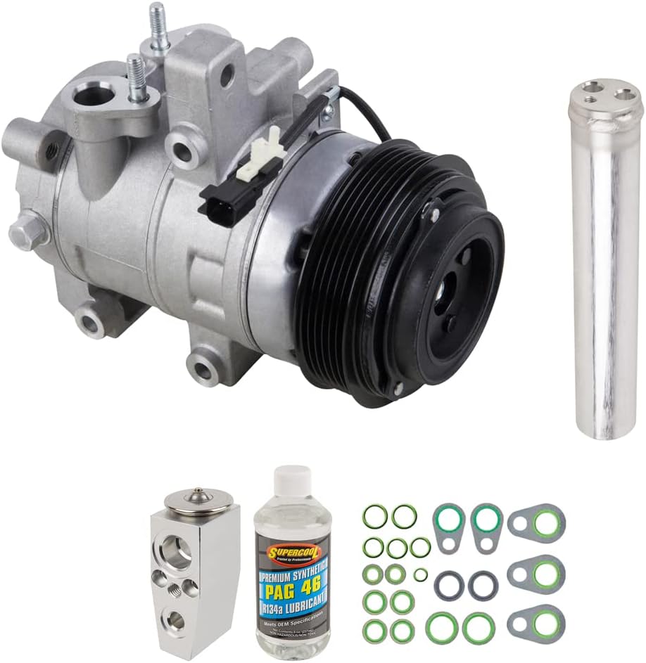 Amazon.com: AC Compressor & A/C Kit For Ford Mustang GT 5.0L Coyote V8 ...