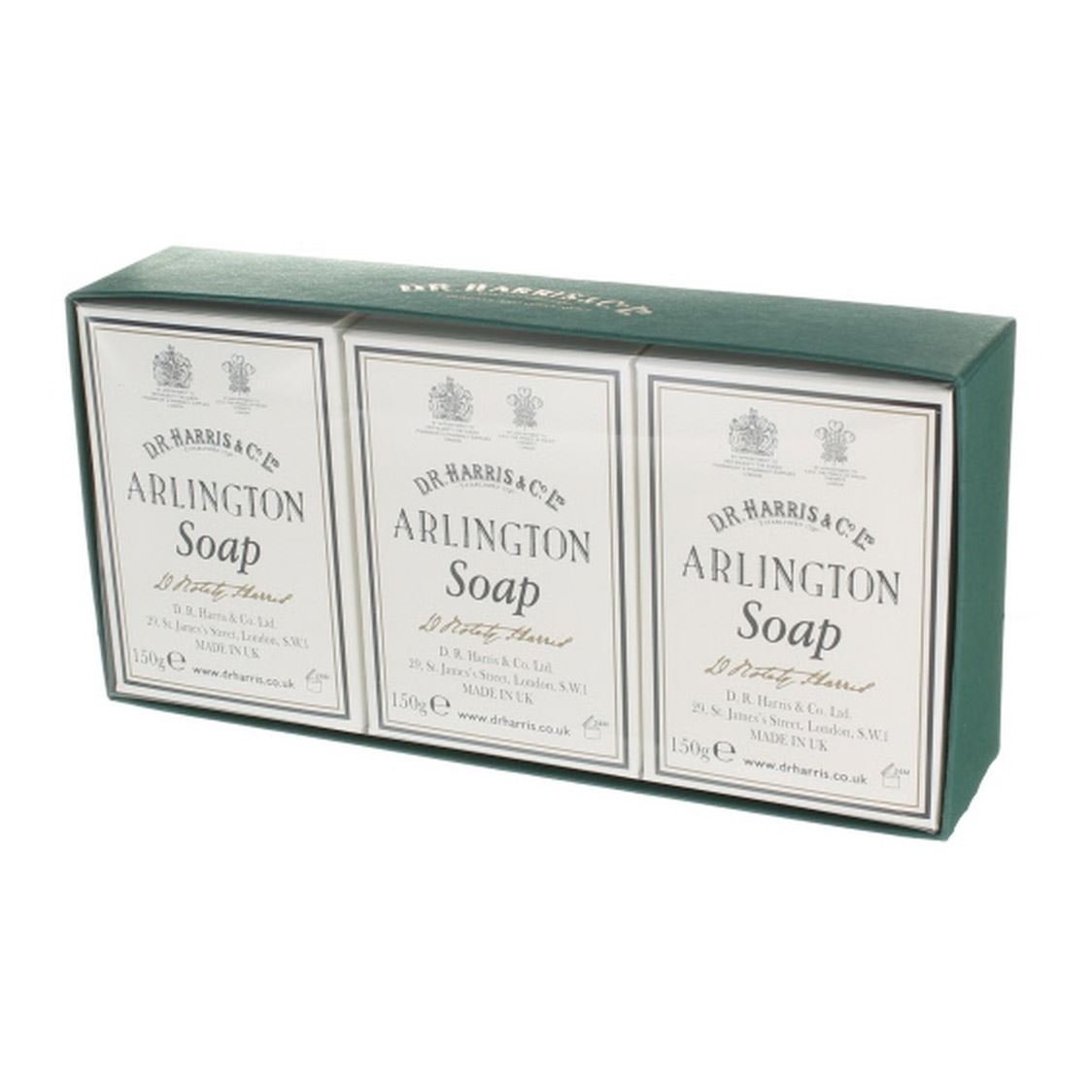 Amazon.com : D.R. Harris Arlington Bath Soap Box of 3 x 150g : Beauty ...