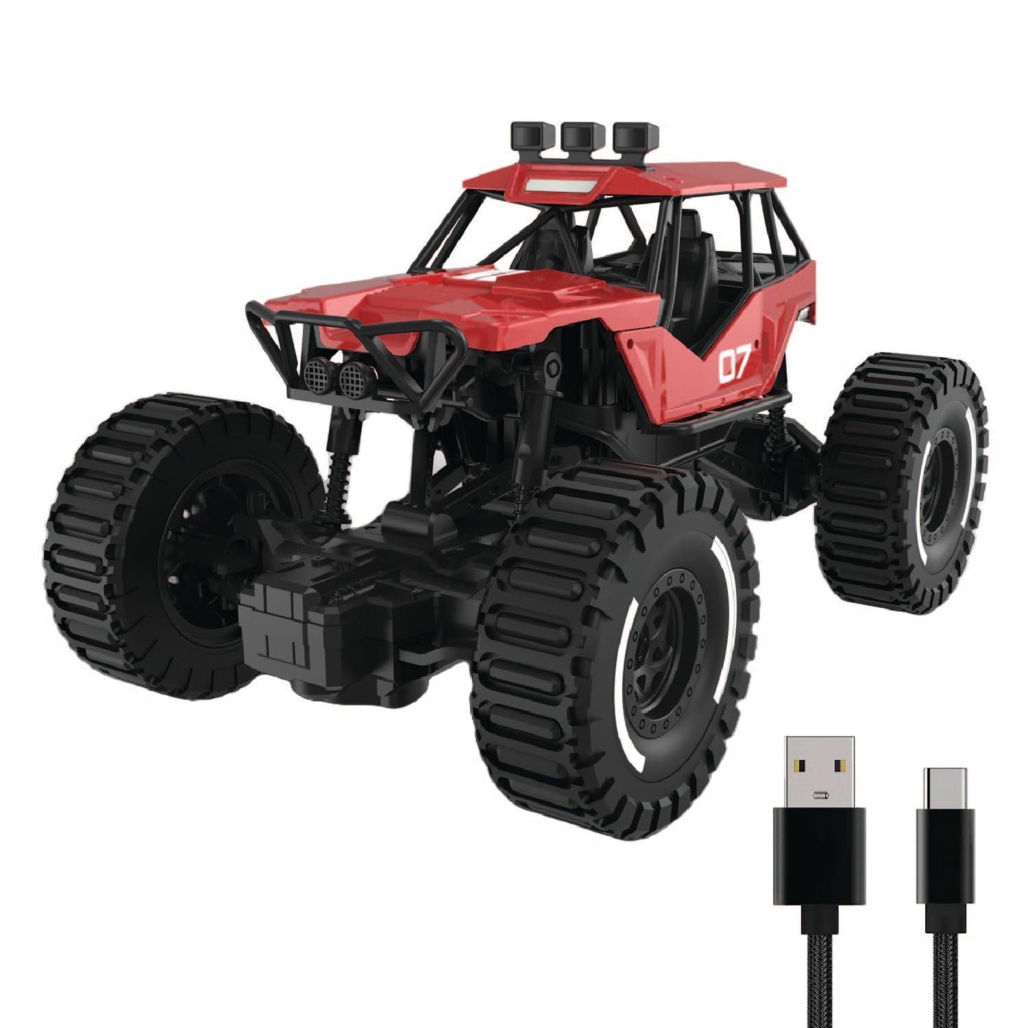 ELECTROBOTIC Remote Control Mud Master 4.0 | Rechargeable Off-Road RC ...