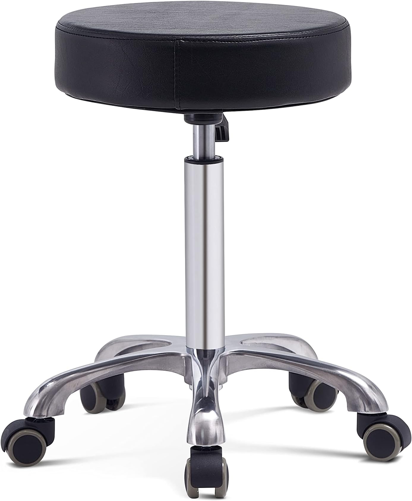 Amazon.com: Grace & Grace Height Adjustable Rolling Swivel Stool Chair ...