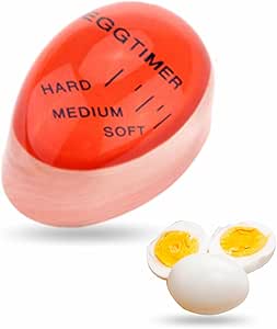 Egg Timer Heavy Duty Colour Changing Boil Eggs Thermometer Durable Egg ...