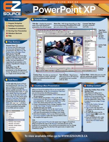 EZ Source PowerPoint XP: EZ Source Editorial Team: 9780973894059: Amazon.com: Books