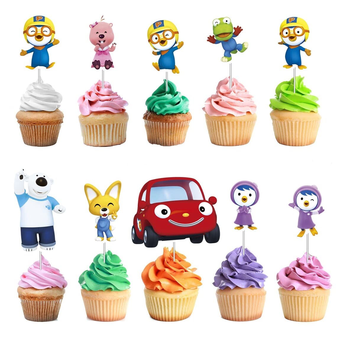 Pororo The Little Penguin Cake