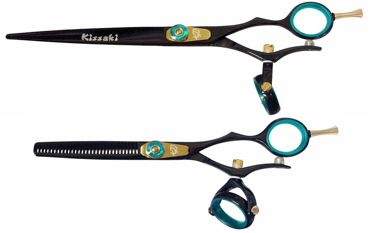 Amazon.com : Kissaki Hair Scissors Gokatana 7.0 inches and Kanagawa 30 ...