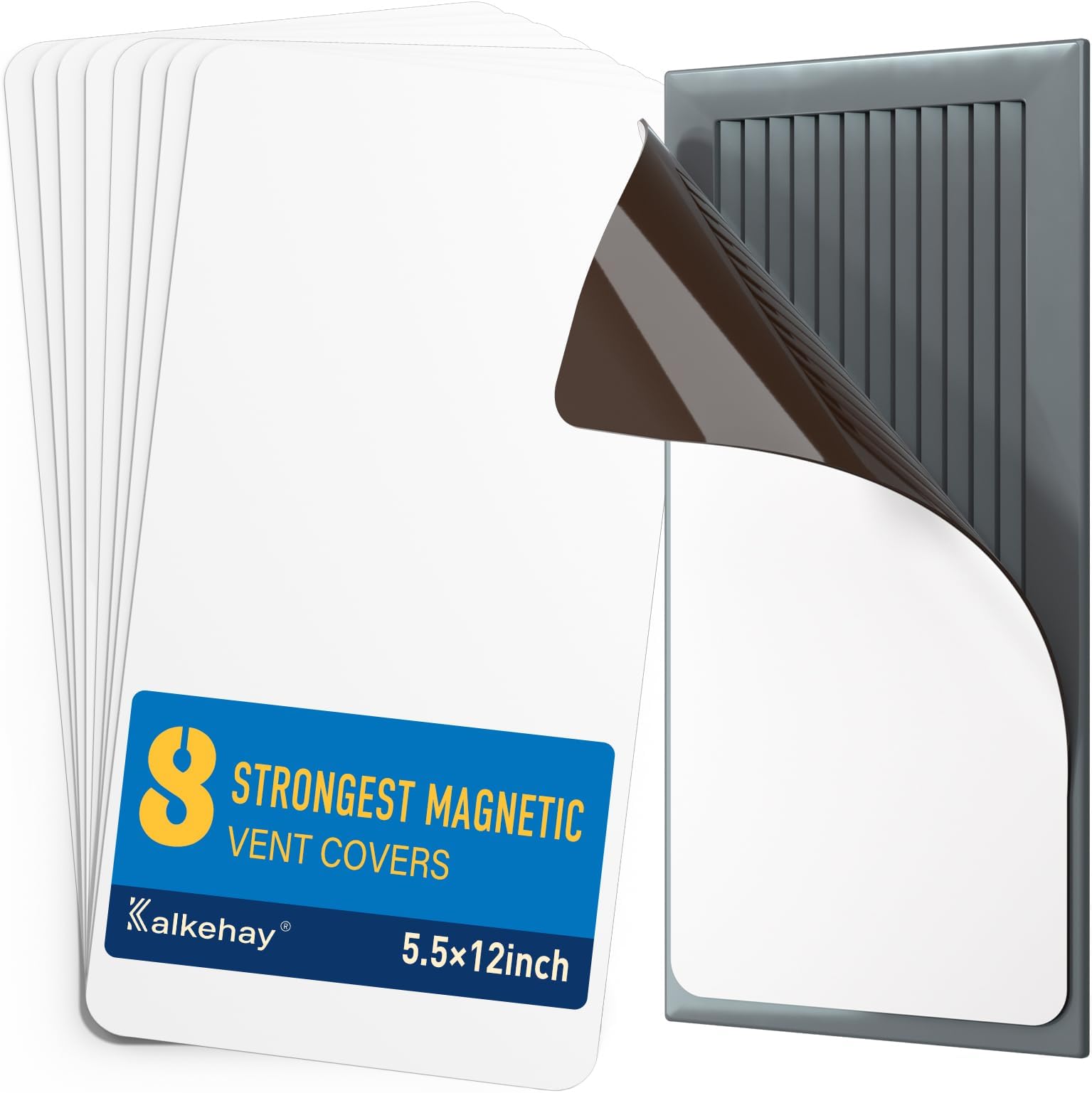 Magnetic Air Vent Covers, Strong Magnet Cover 6" X 12" (4-Pack), with ...