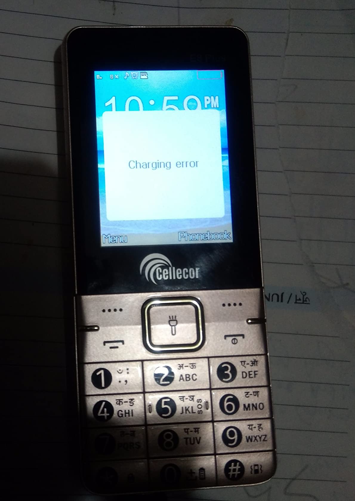 CELLECOR E8 Plus Dual Sim Feature Phone 2750 mAH Battery with Vibration ...