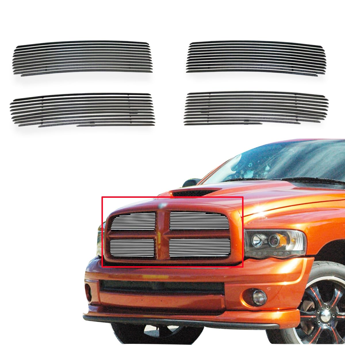 Parrilla Delantera Dodge Ram 1500 2004 Amazon.com: 2003 2009 DODGE RAM