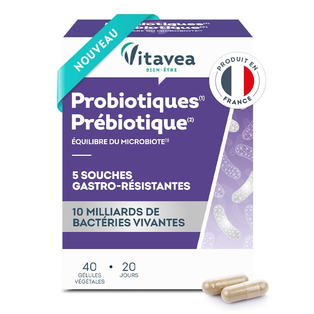 VITAVEA BIEN-ETRE - Probiotiques Prébiotique - Probiotique Flore ...