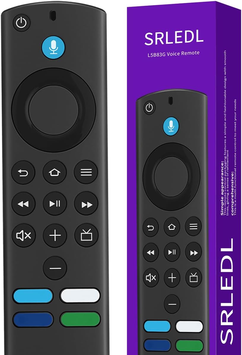 Amazon.com: INTECHING 2nd Gen. Voice Remote Control for TV-Cube, TV ...