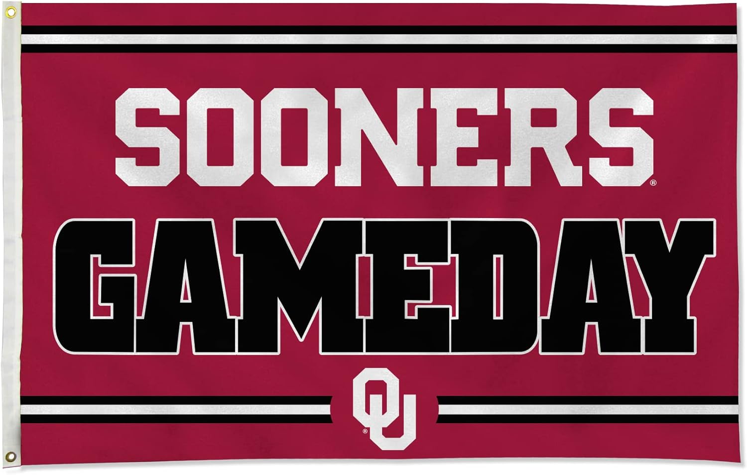 Amazon.com : Rico Industries NCAA Oklahoma Sooners Game Day 3' x 5 ...