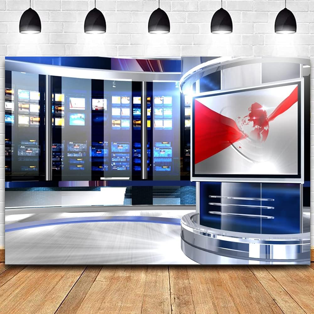 Amazon.com : CSFOTO 10x8ft Studio Backdrop Photo Background Screen News ...