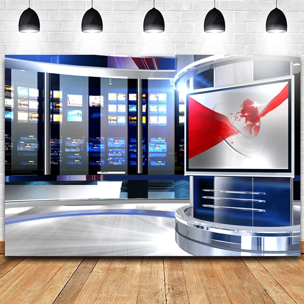 Buy CSFOTO 10x8ft Studio Backdrop Broadcasting Background for ...