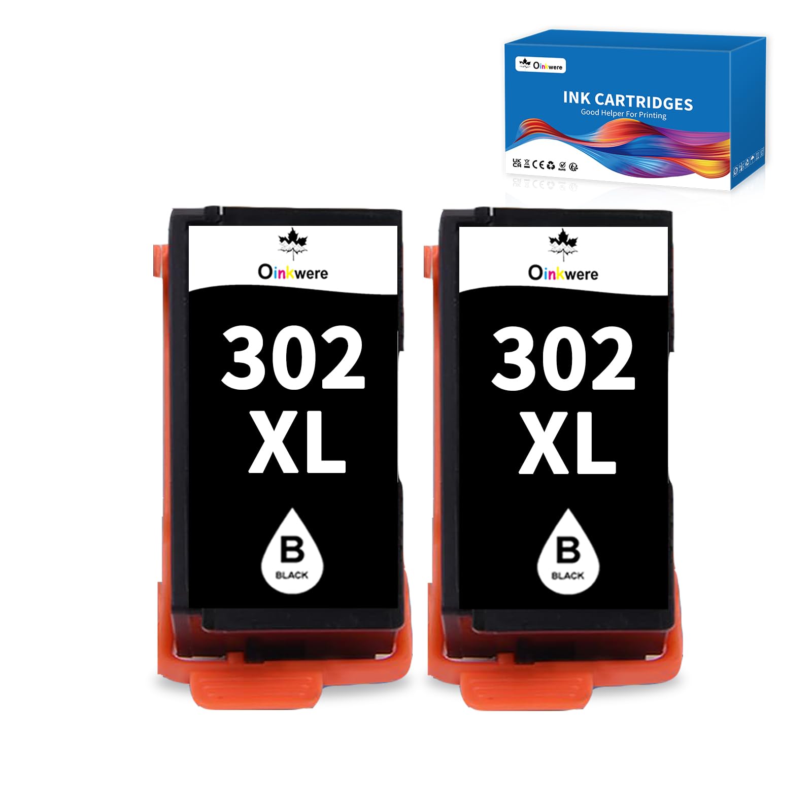 Amazon.com: OINKWERE 302XL Black Remanufactured Replacement for Epson ...