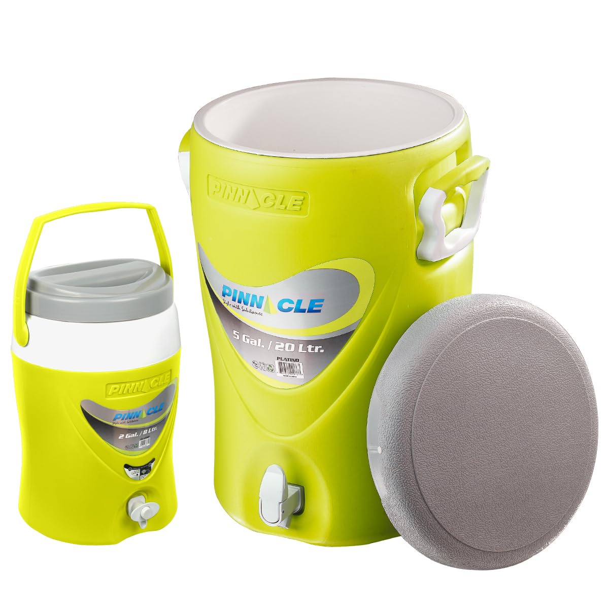 5-Gallon Water Jug and 2-Gallon Gallon Water Bottle Set – Insulated ...