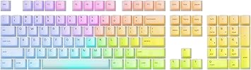 Amazon.com: Glorious Polychroma Keycaps: Clear for RGB Shine Through ...