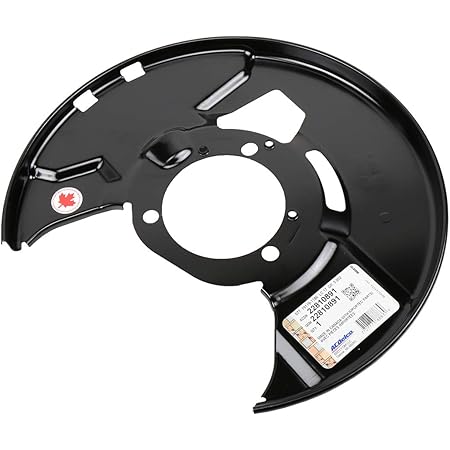 Amazon.com: GM Genuine Parts 25846355 Front Brake Dust Shield : Automotive