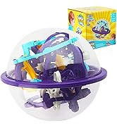 Amazon.com: Maze Ball, 3D Interactive Maze Sphere Game (19.8cm,7.8 ...