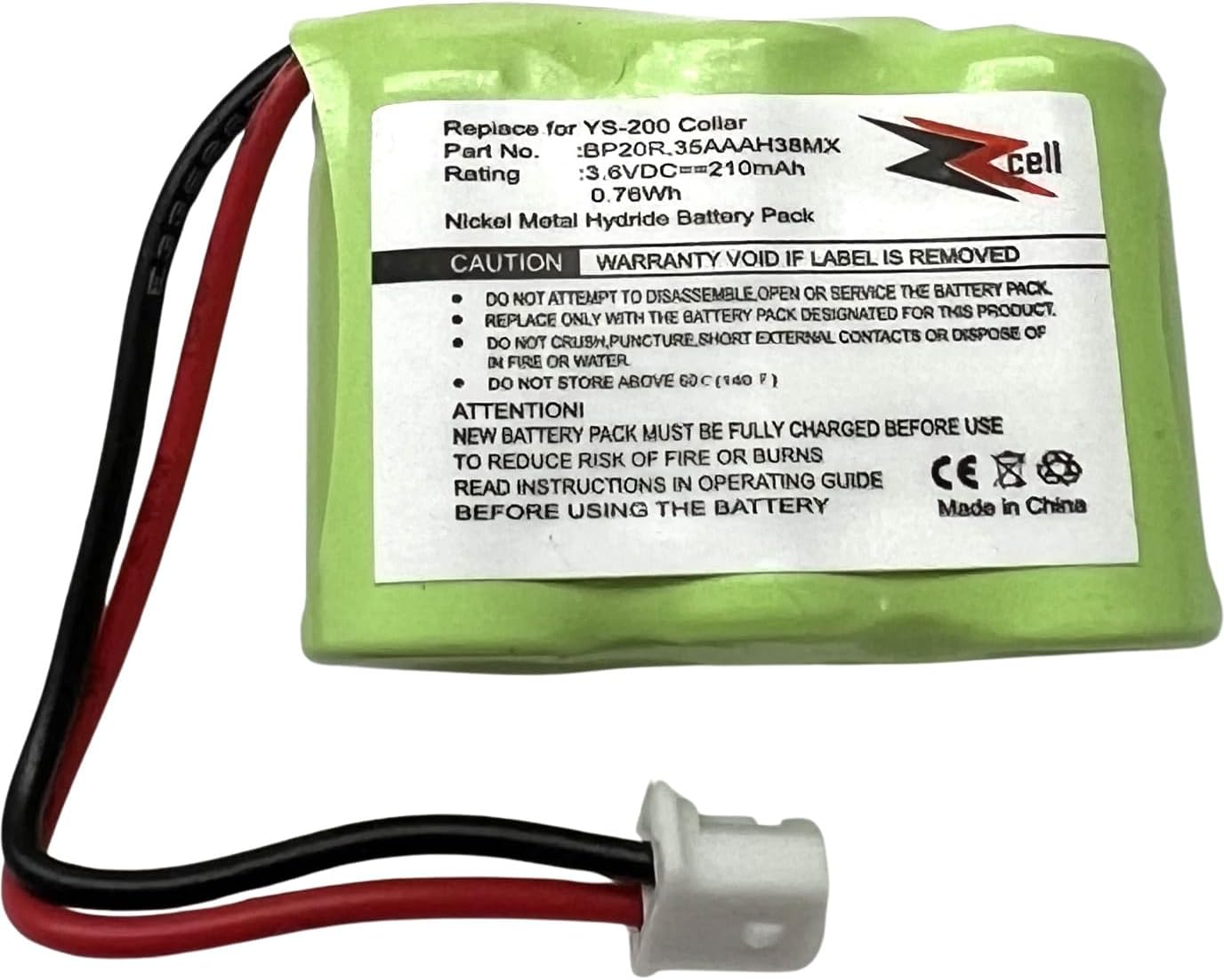Amazon.com: ZZcell 2-Pack Bundle Battery Replacement for Dogtra ...