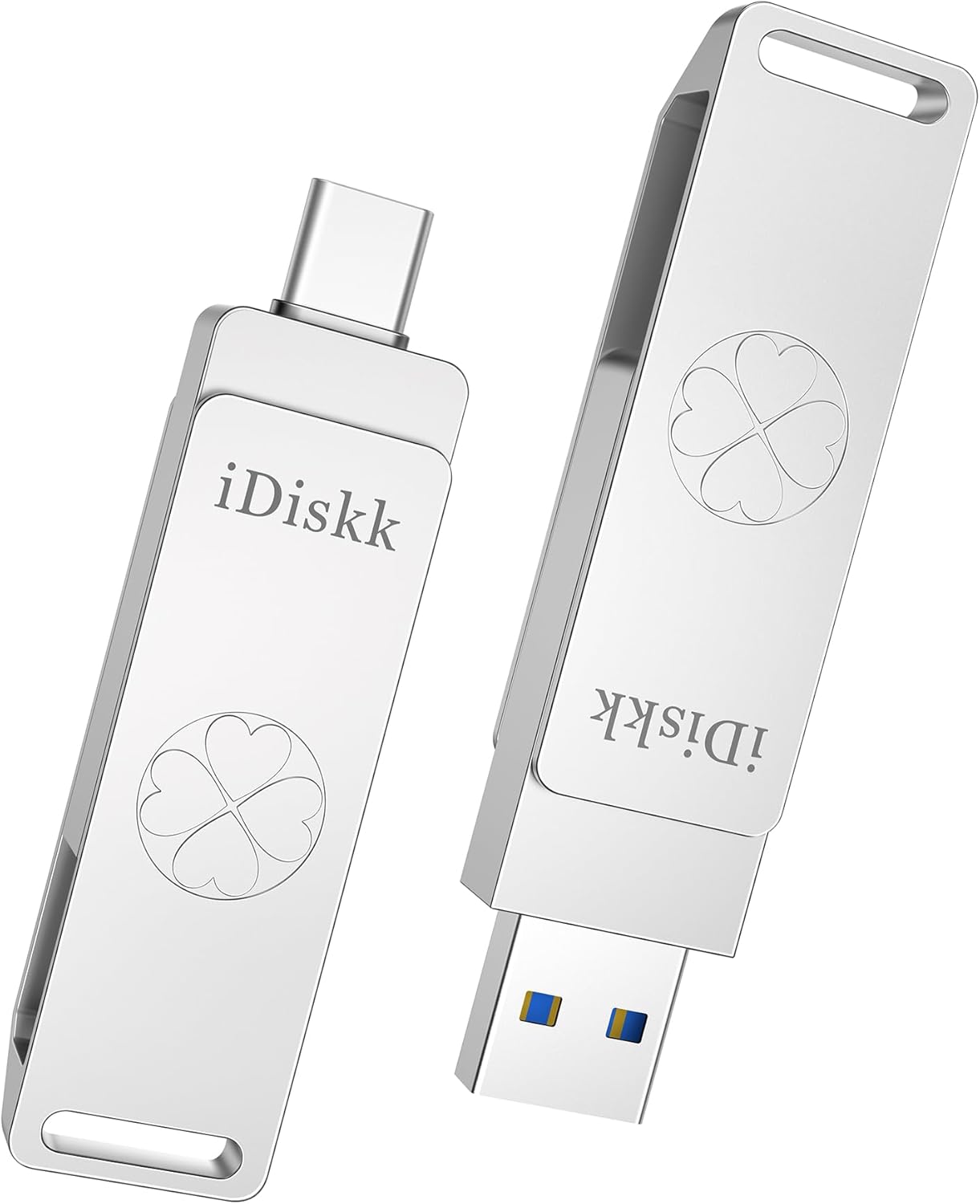 iDiskk Clé USB SSD 512 Go, clé USB SSD USB3.2 500 Mo/s, clé USB Gen2 ...