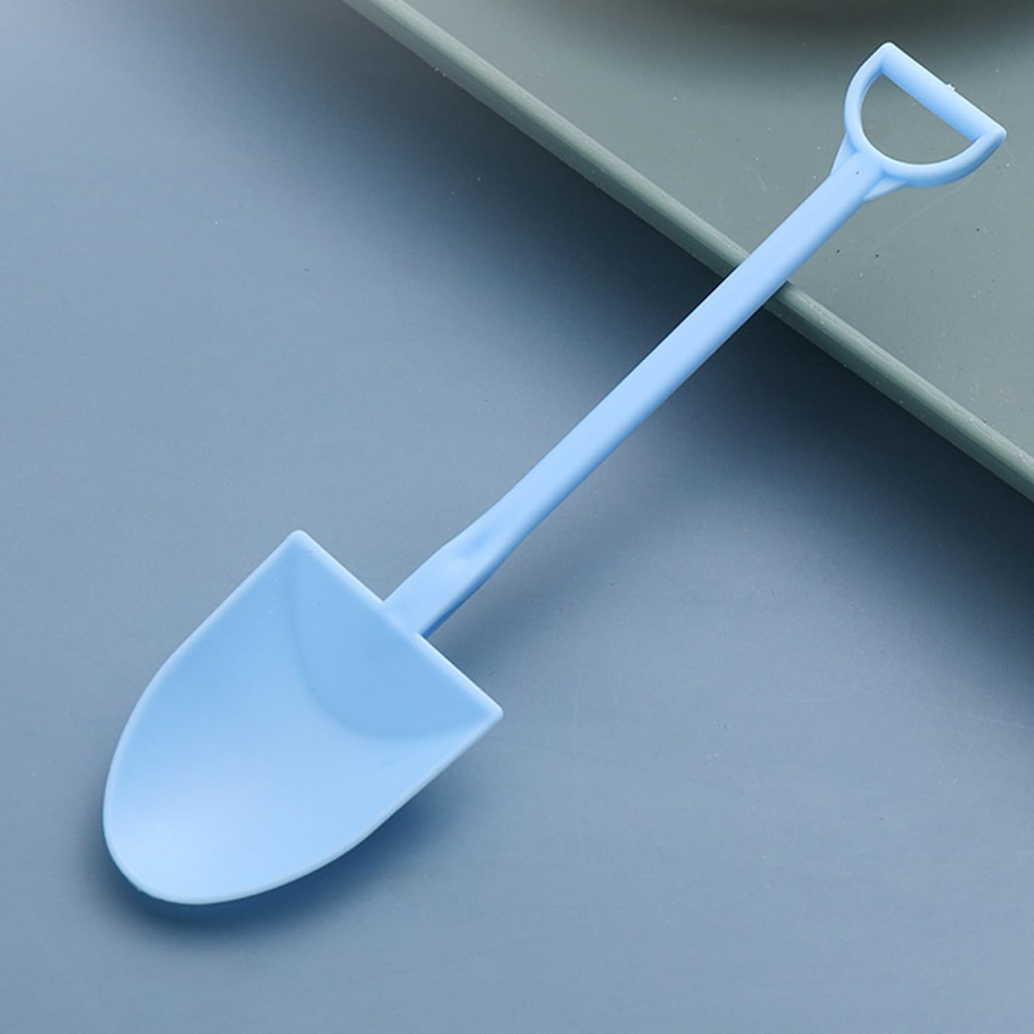 Ouliget Cucharas con forma de pala, lindas cucharas de postre de ...