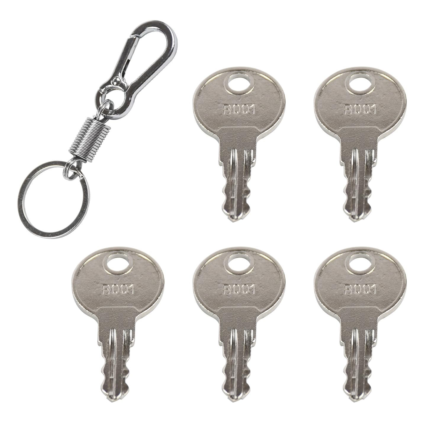 Amazon.com: Molloparts Universal R001 RV Key Camper Keys with Keychain ...