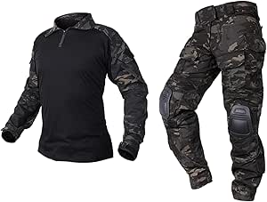 Tactical Clothing Combat Bdu Camouflage Men Uniform, G3 Airsoft ...