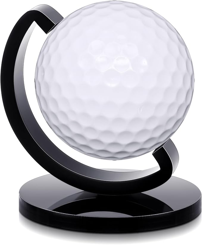 Amazon.com : Wenqik Globe Shaped Golf Ball Display Stand Tabletop ...