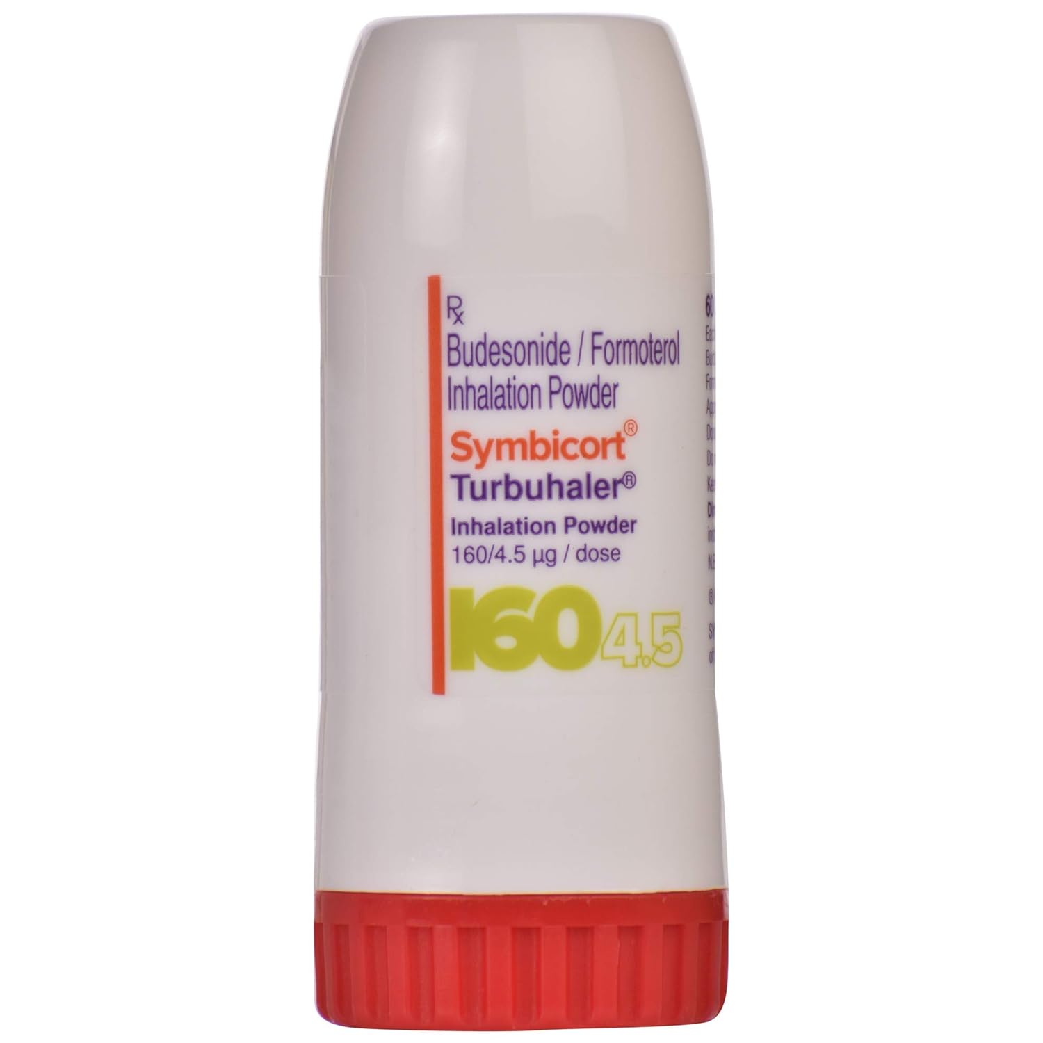 Symbicort Turbuhaler 160 4.5 - Bottle of 60 Doses of Inhalation Powder ...