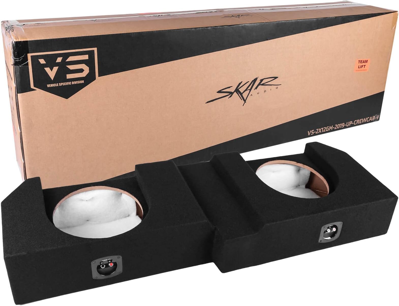 Amazon.com: Skar Audio Dual 12" Ported Subwoofer Enclosure Compatible ...