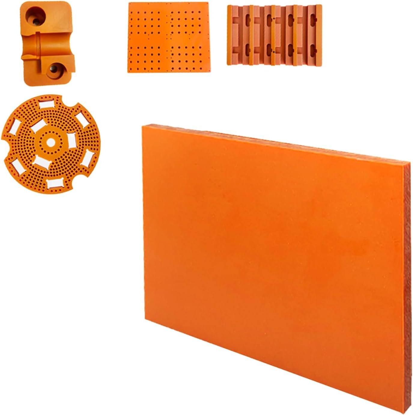 Phenolic Board 3/4 2/5 1/2 3/5 4/5 1 Inch Thick, Orange Insulation ...