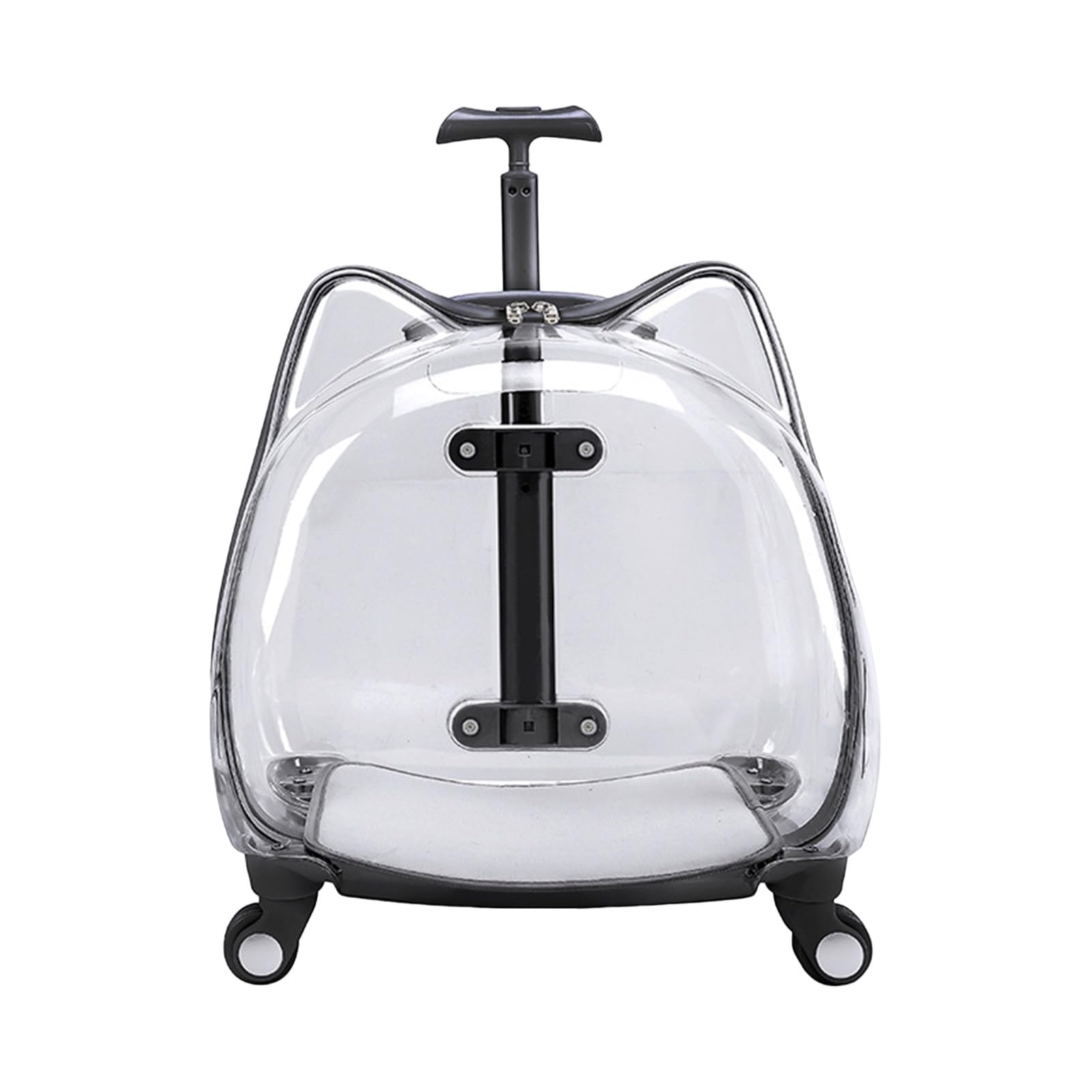 Amazon.com: qajexluz Transparent Fully Breathable Hard cat Carrier with ...