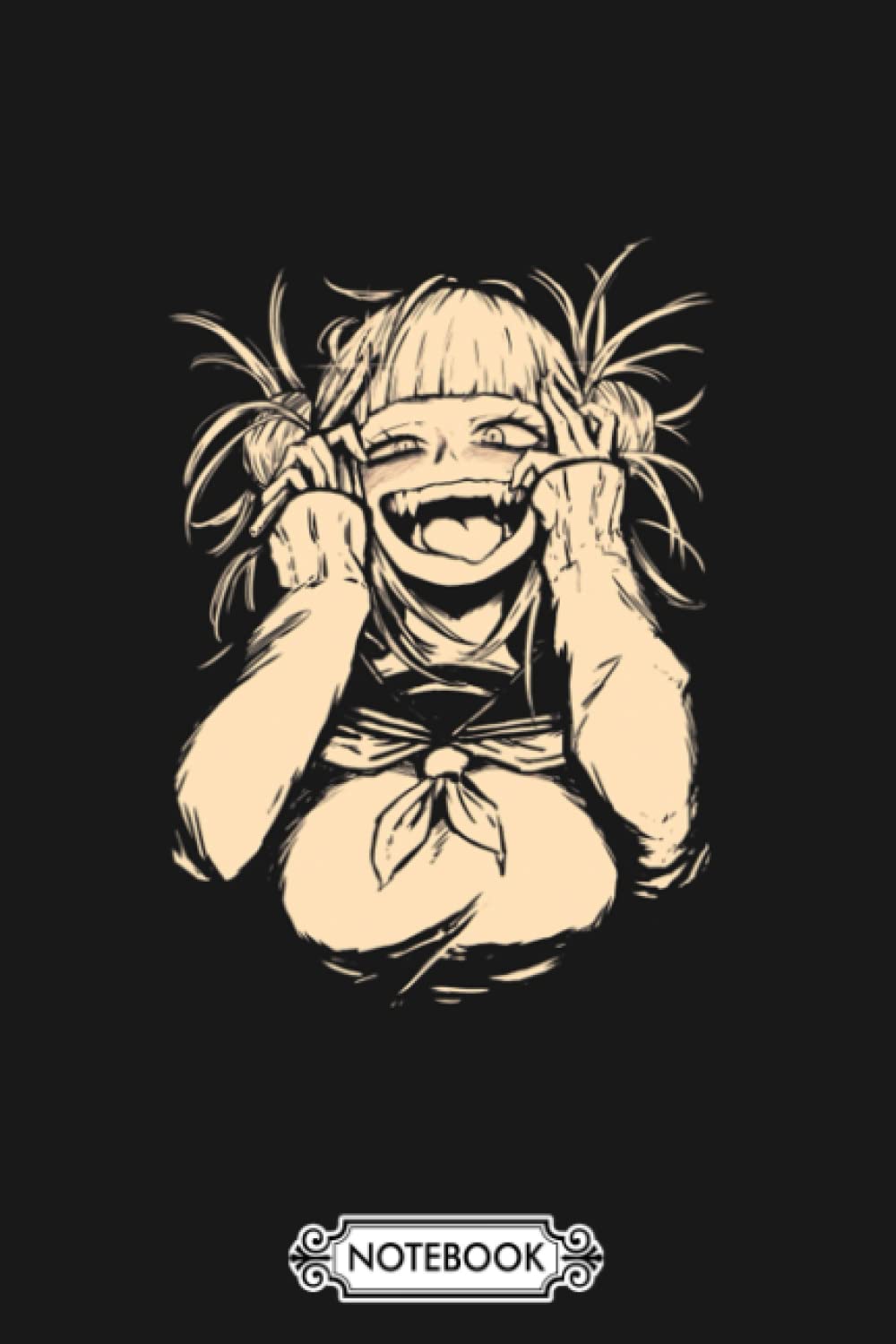 Amazon.com: Himiko Toga N18579 Notebook: Lined College Ruled Paper, Planner, Journal, Matte ...