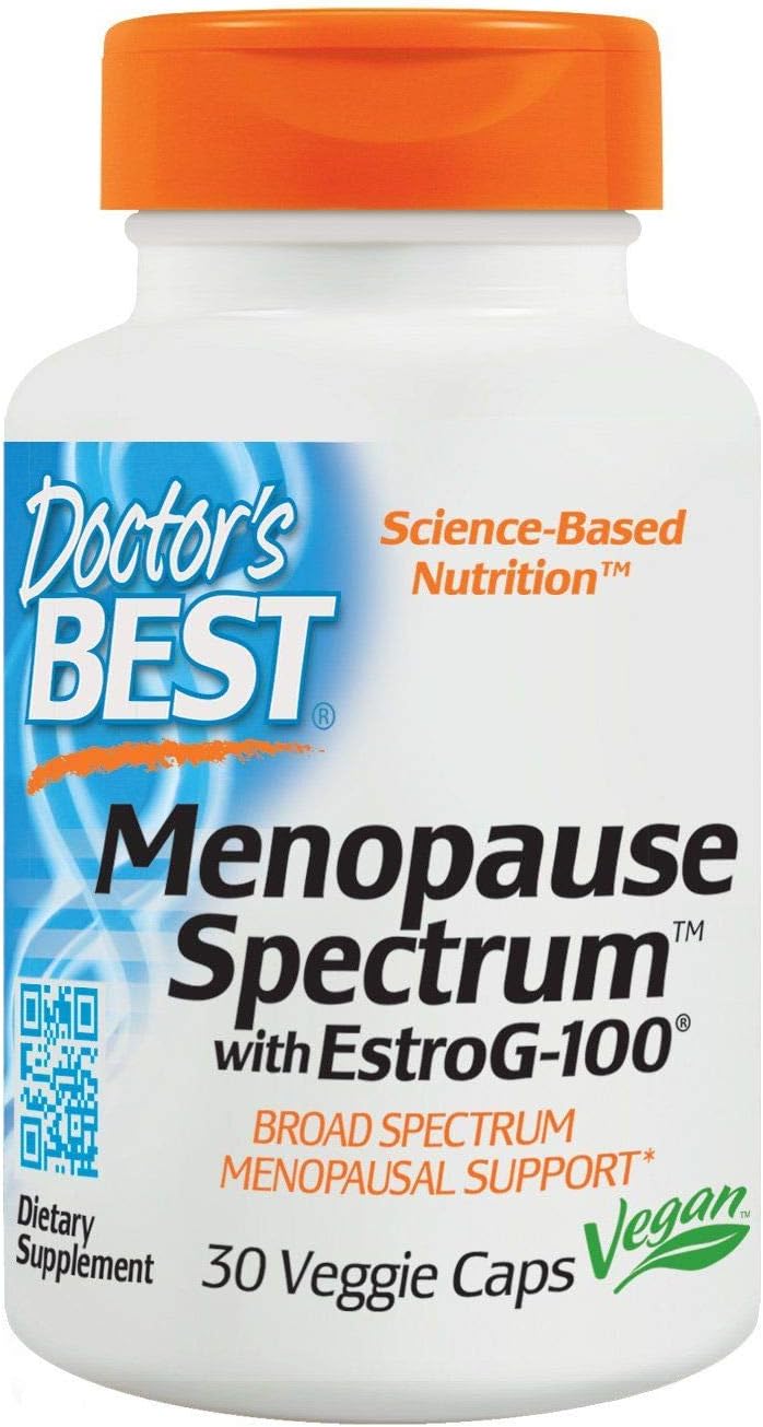 Amazon.com: Doctor's Best Menopause Spectrum with EstroG-100, Non-GMO ...