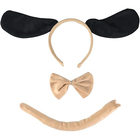Amazon.com: Puppy Dog Ears and Tail Dog Ears Headband Puppy Dog Costume ...