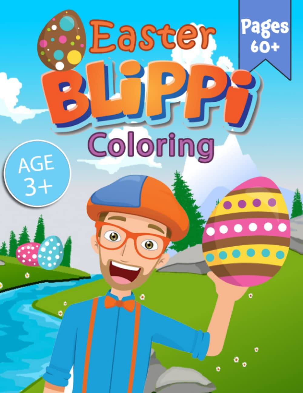 Blippi Easter Coloring Blippi Easter Coloring With Beautiful Colouring ...