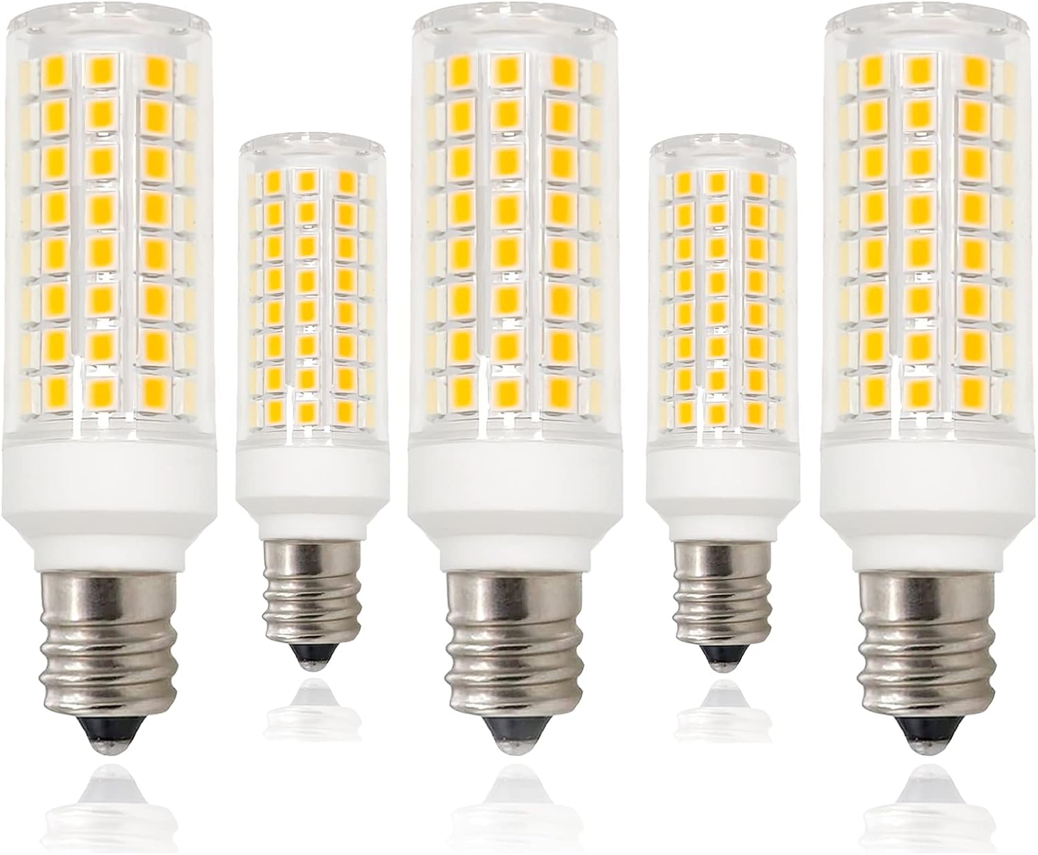 SYXKJ E12 Led Bulb, 75W Equivalent 750 Lumens E12 Candelabra Base Light ...