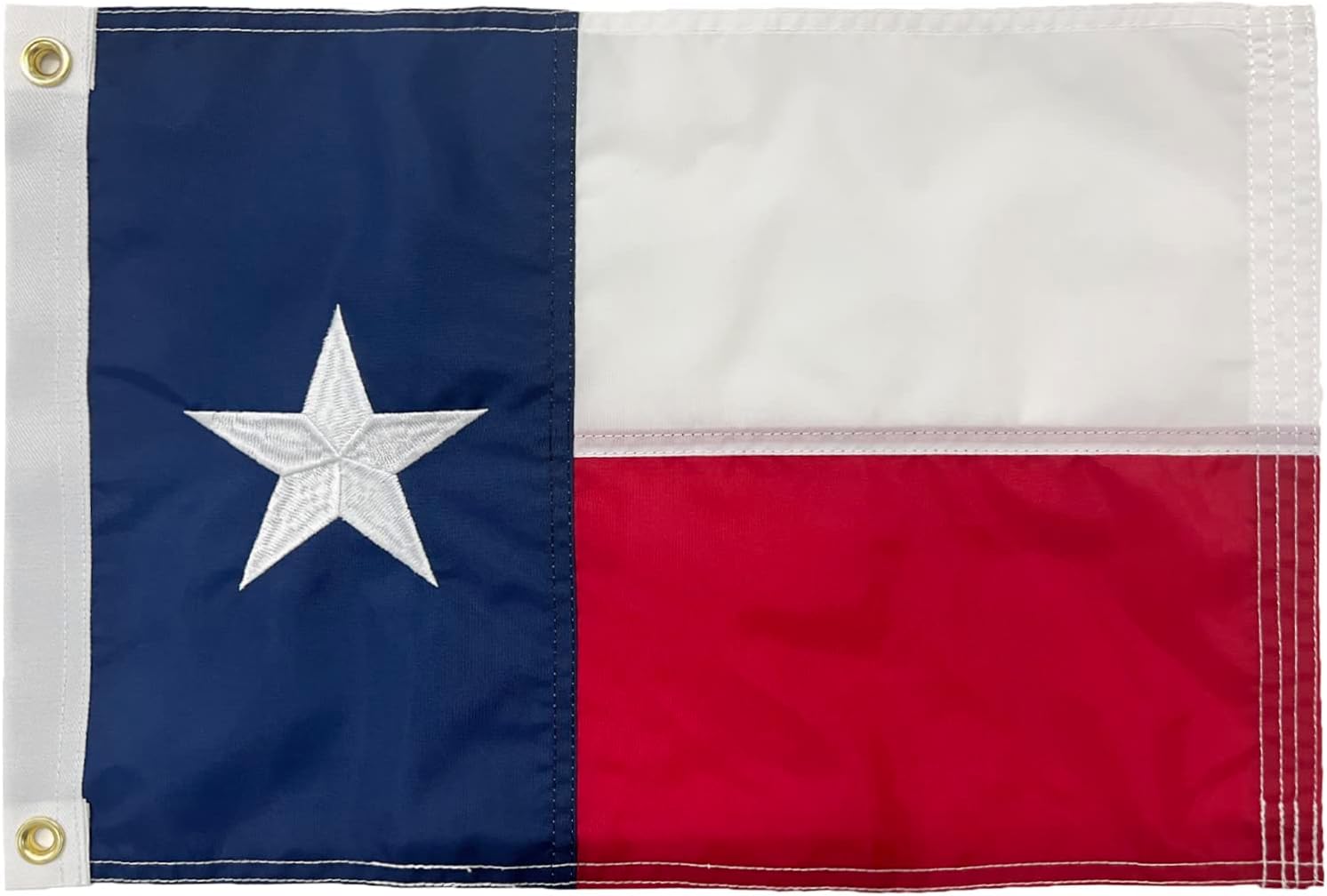 Amazon.com : ROTERDON Texas Flag 12x18 Inch, Embroidered Stars TX Flags ...