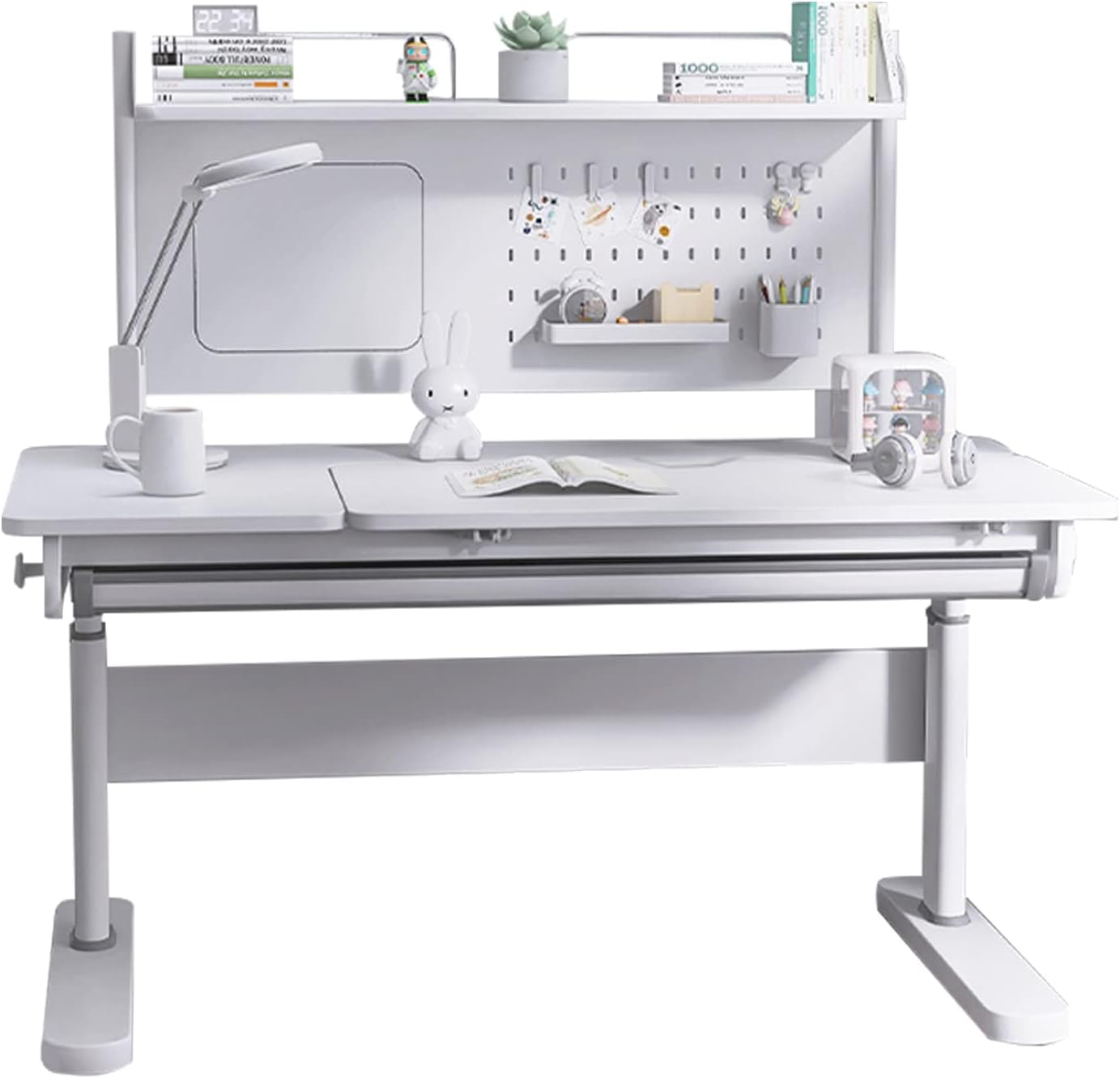 Amazon.com: FCD Kids Desk, Height Adjustable Wood Children Study ...