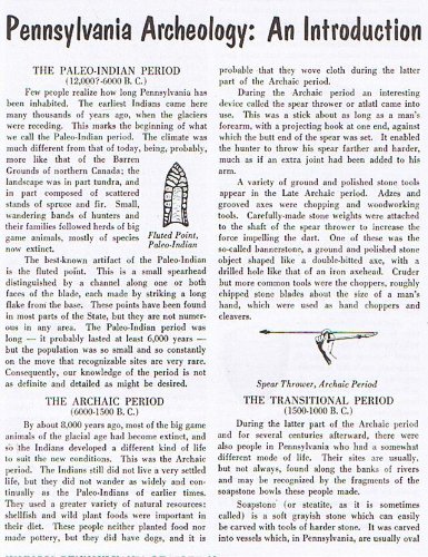 Pennsylvania archeology: An introduction (Historic Pennsylvania leaflet ...