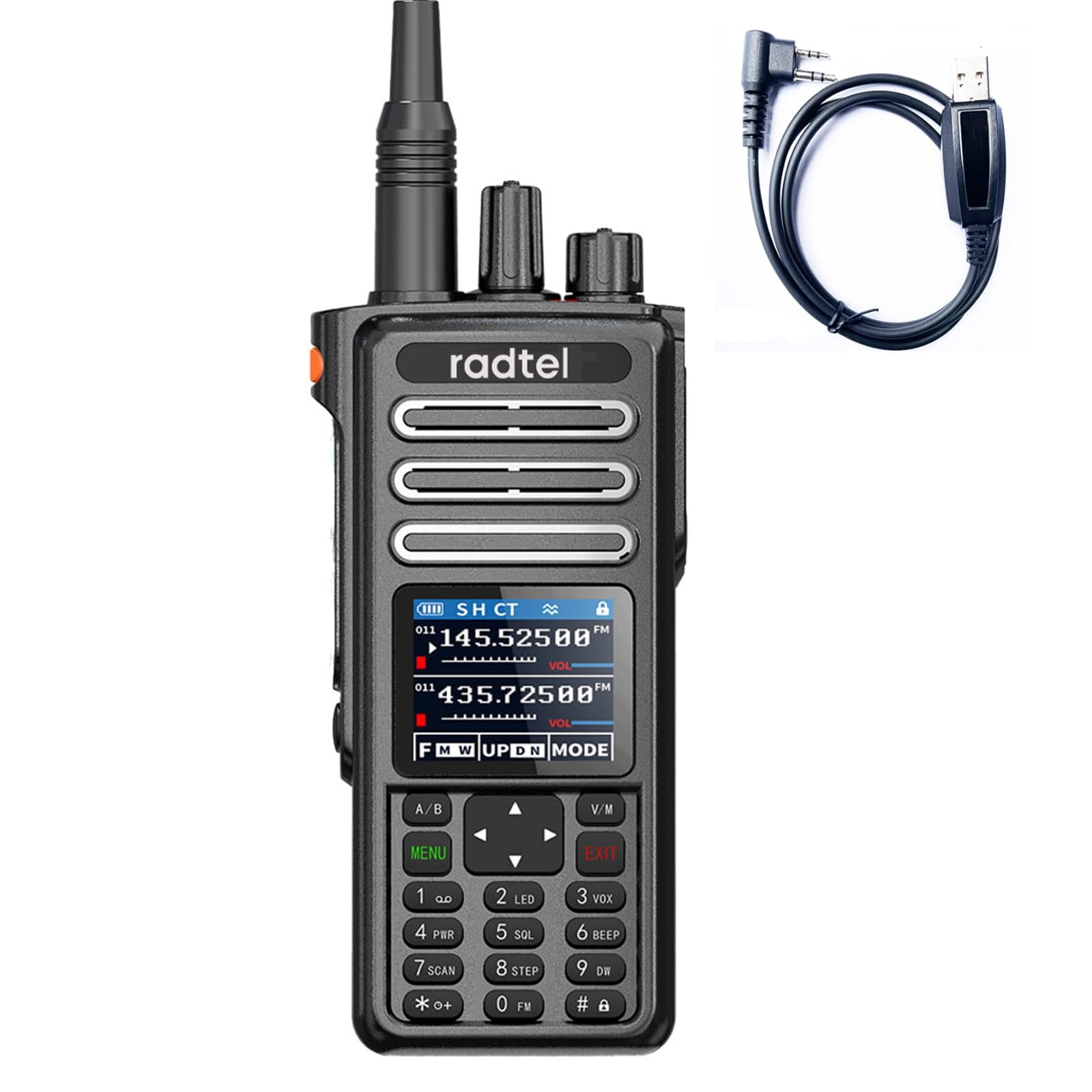 Buy radtelRT-730 10W Air Band Walkie Talkie, Tri Band Ham Radios Long ...