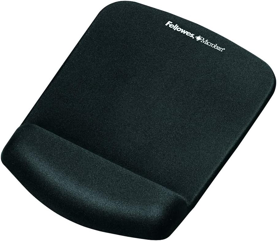 Amazon.com: Fellowes PlushTouch Mouse Mat with Wrist Support Featuring ...