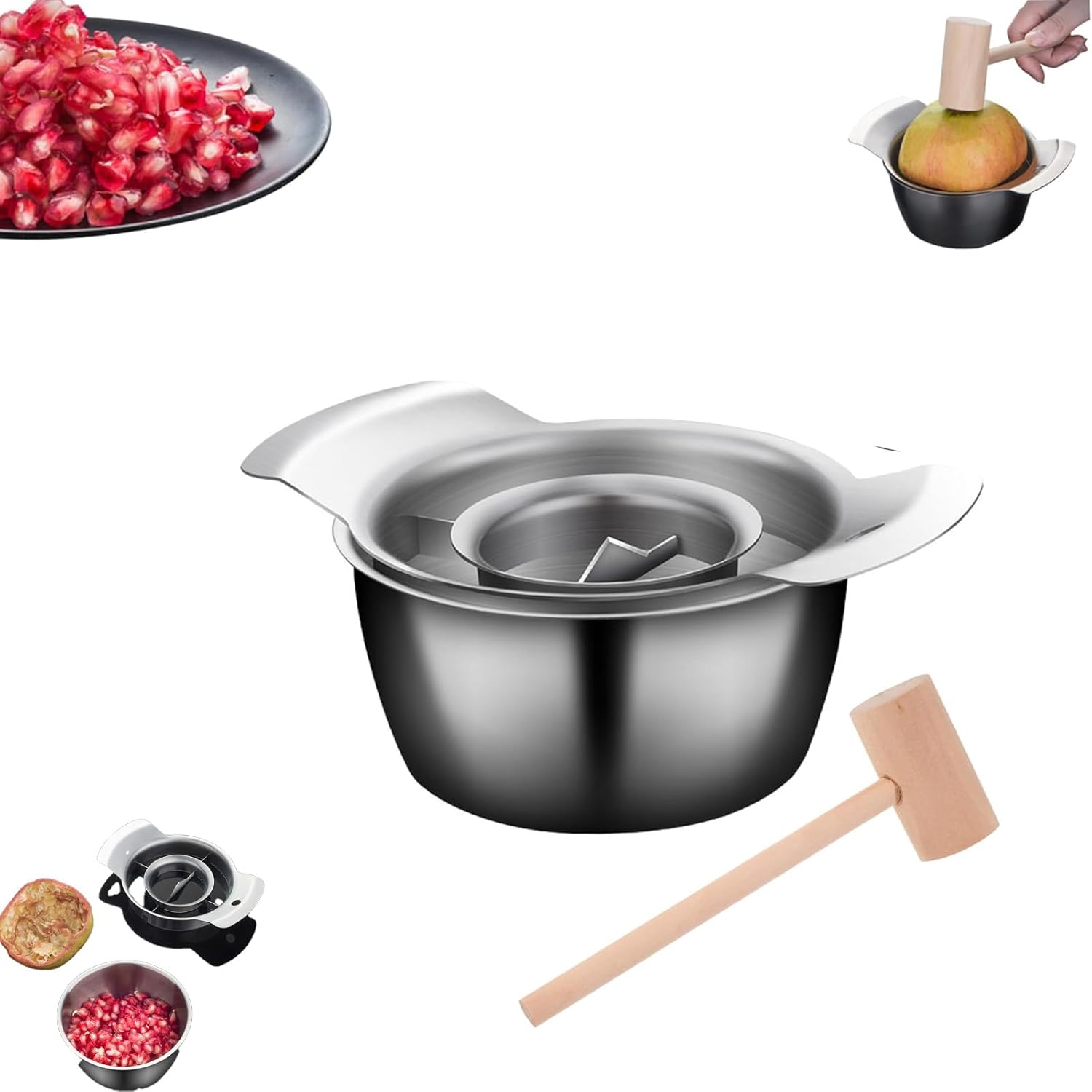 Amazon.com: Pomegranate Deseeder, Pomegranate Peeler, Pomegranate Seed ...