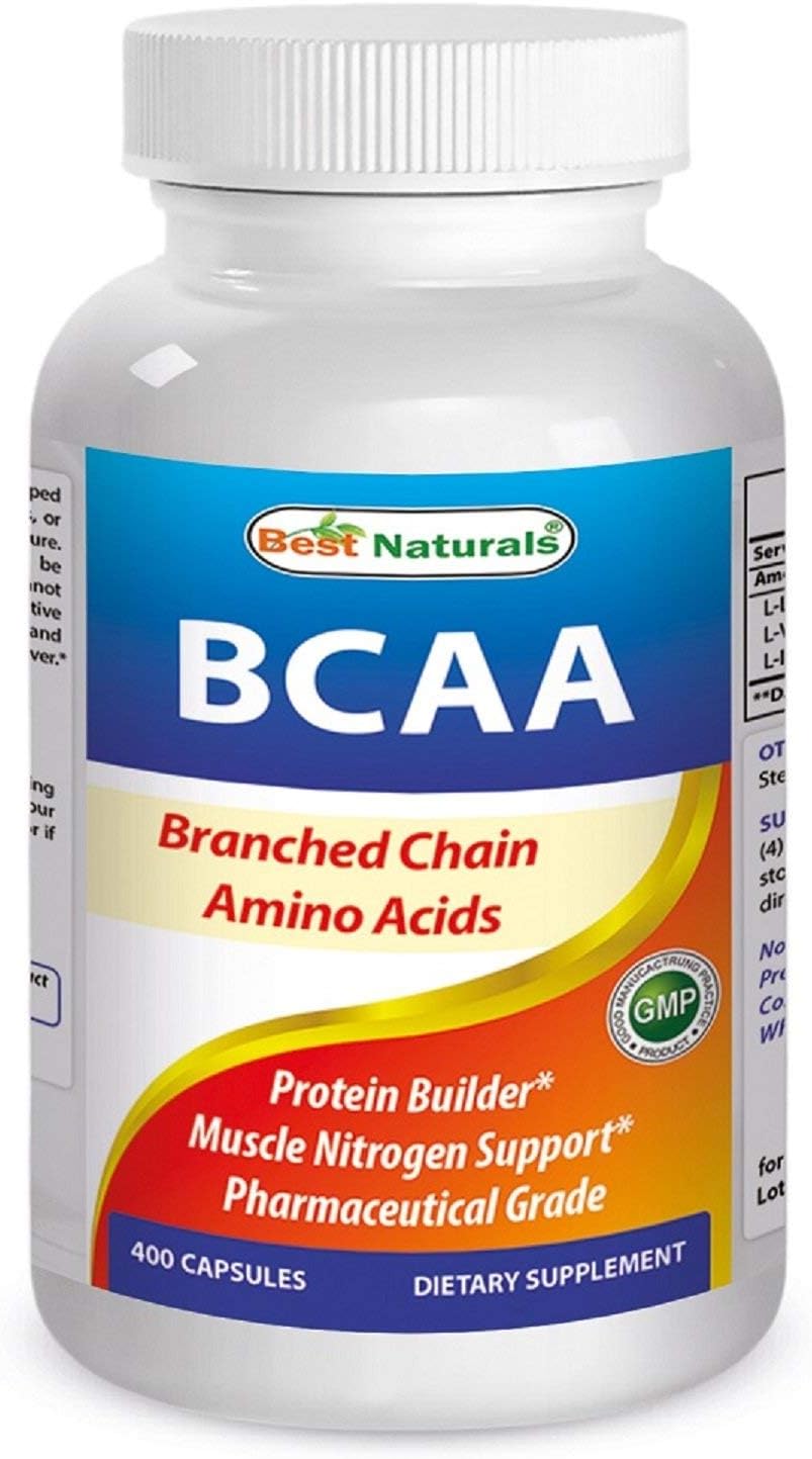 Amazon.com: Best Naturals BCAA Branch Chain Amino Acid, 3200mg per ...