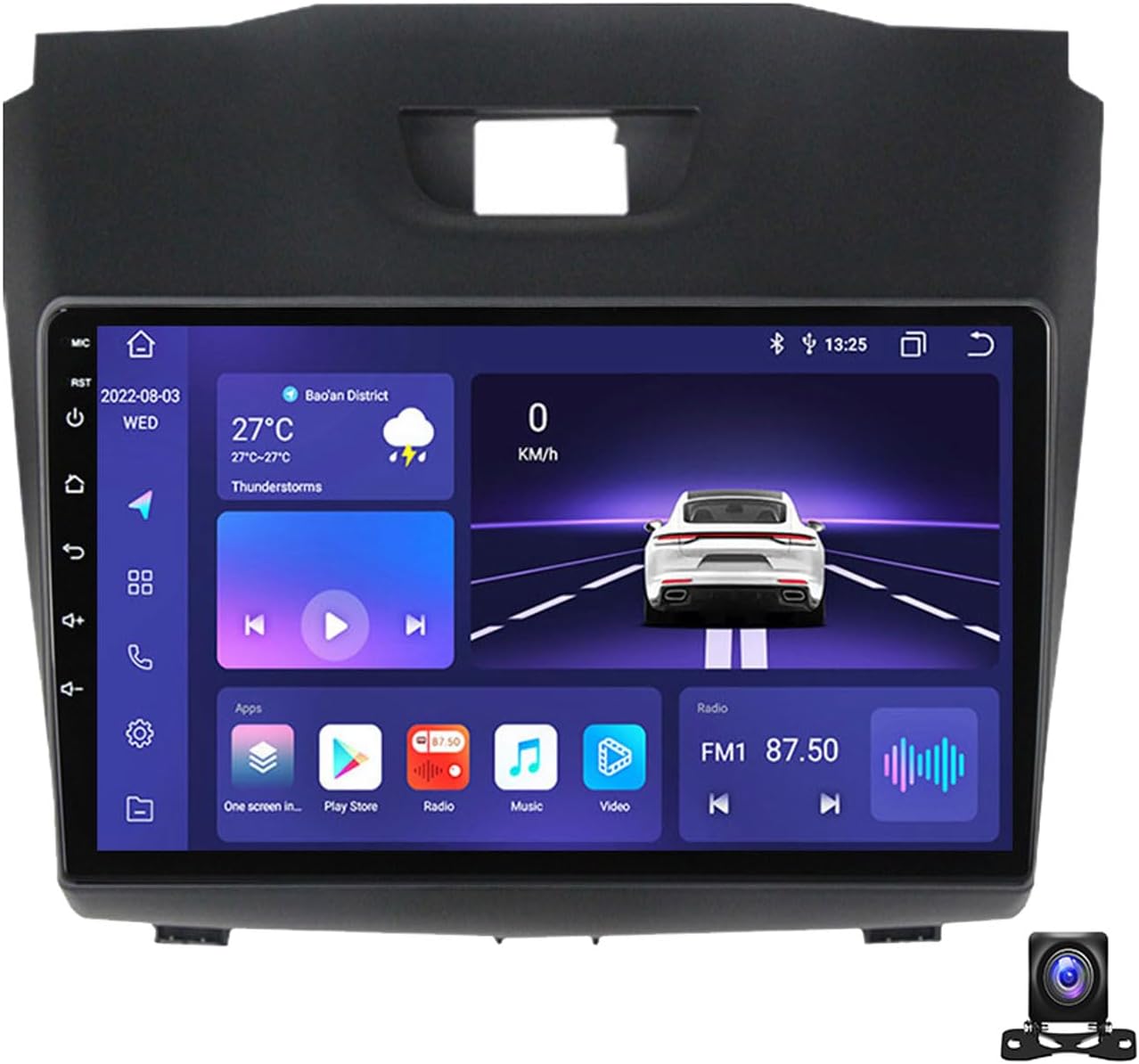 Amazon.com: Double Din Car Stereo Multimedia Radio for Isuzu D-Max 2015 ...
