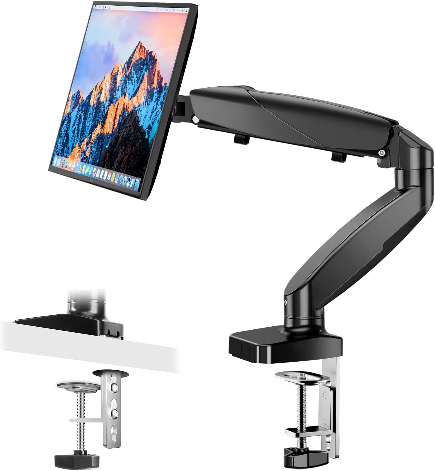 Amazon.com: MSI MPG MT201DR - Premium RGB Dual Monitor Stand Arms, 17 ...