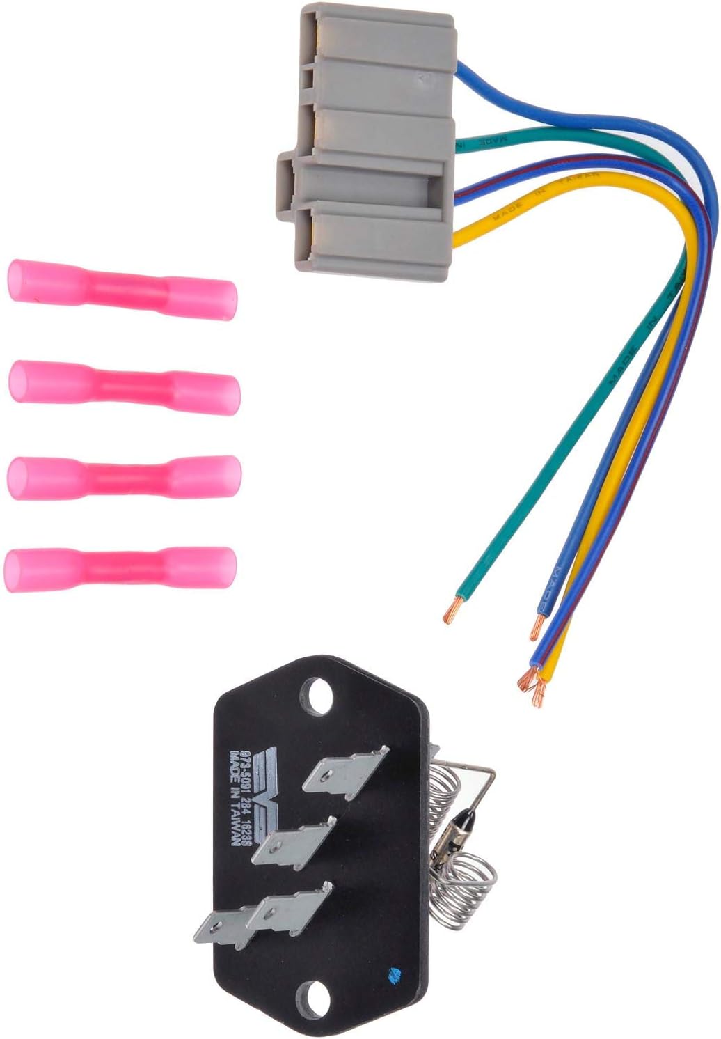 Amazon.com: APDTY 136984 Blower Motor Speed Control Resistor Kit With ...
