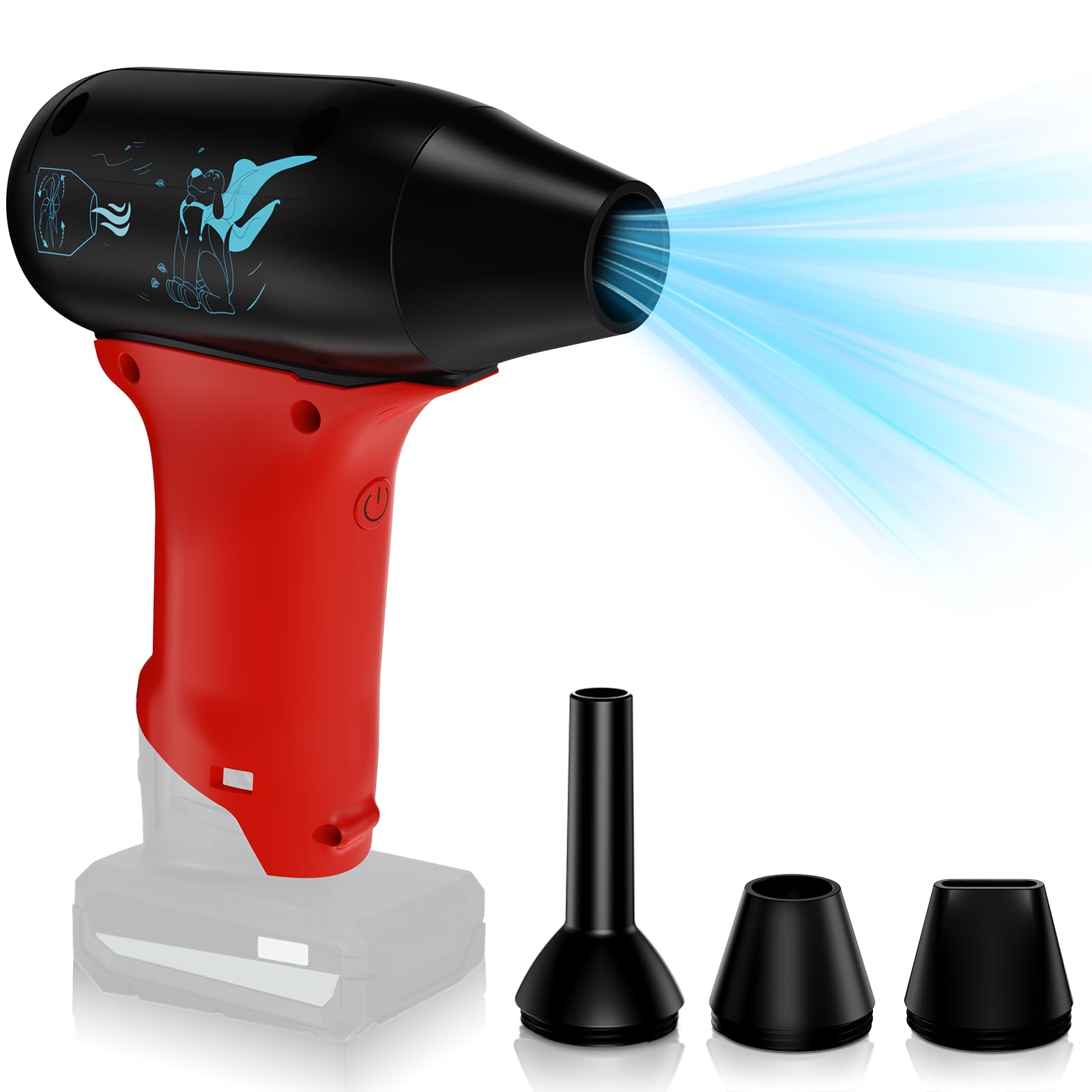 Amazon.com: TPDL Mini Jet Blower Portable Violent Turbo Fan for ...