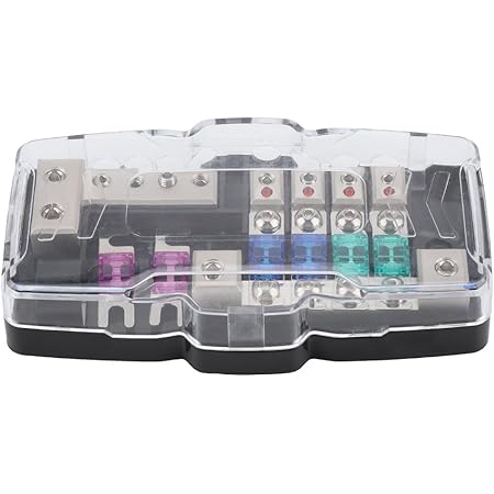 Amazon.com: Power Distribution, 3 Way Car Audio Stereo Power ...