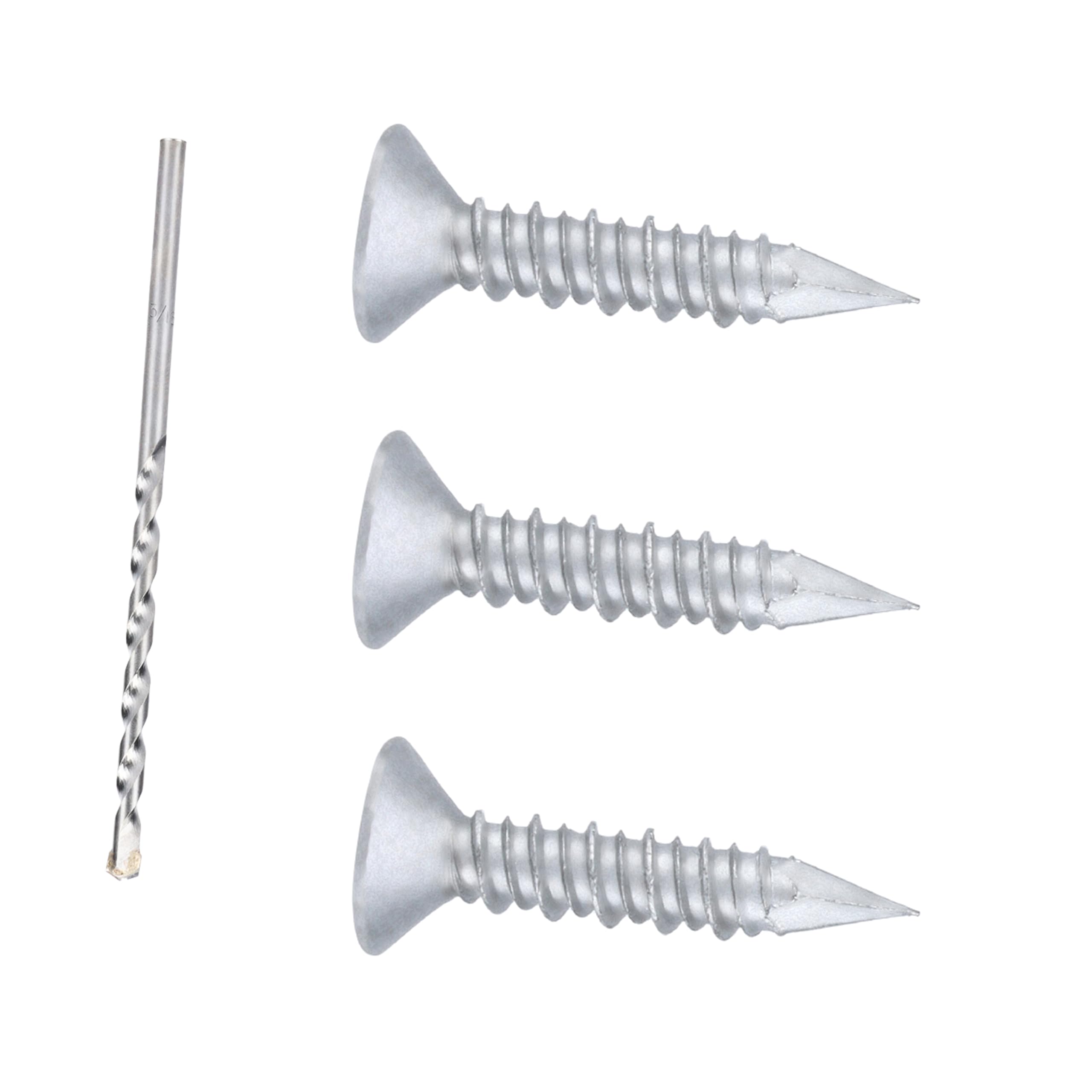 Snapklik.com : Bobibbi 1/4 X 1-1/4" 410 Stainless Steel Flat Head ...