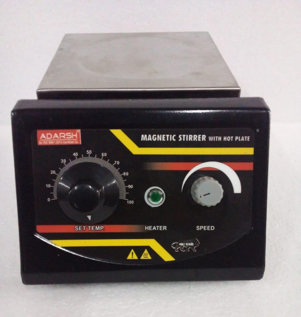 AI-Laboratory Magnetic Stirrer with Hot Plate 2Ltr./Lab Hotplate ...